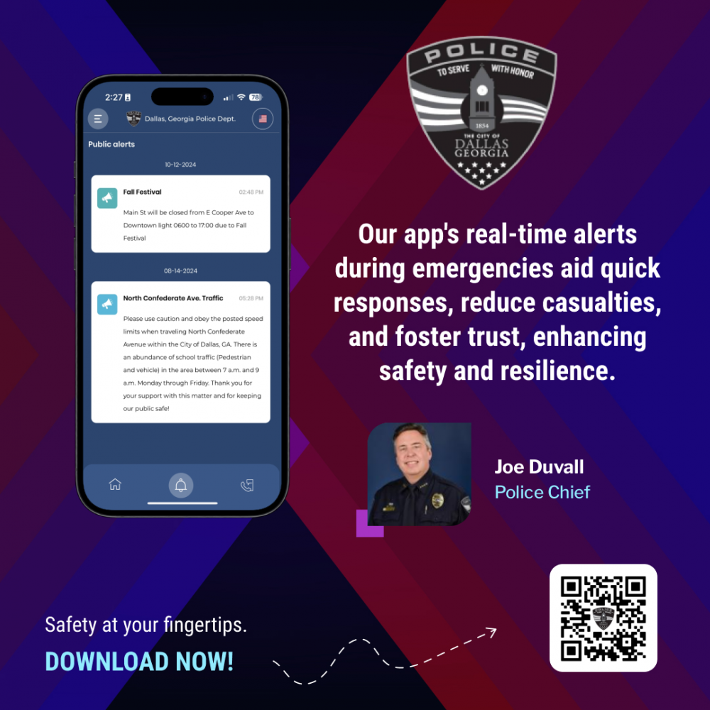 Dallas Police Department UCP Mobile App | Dallas, GA